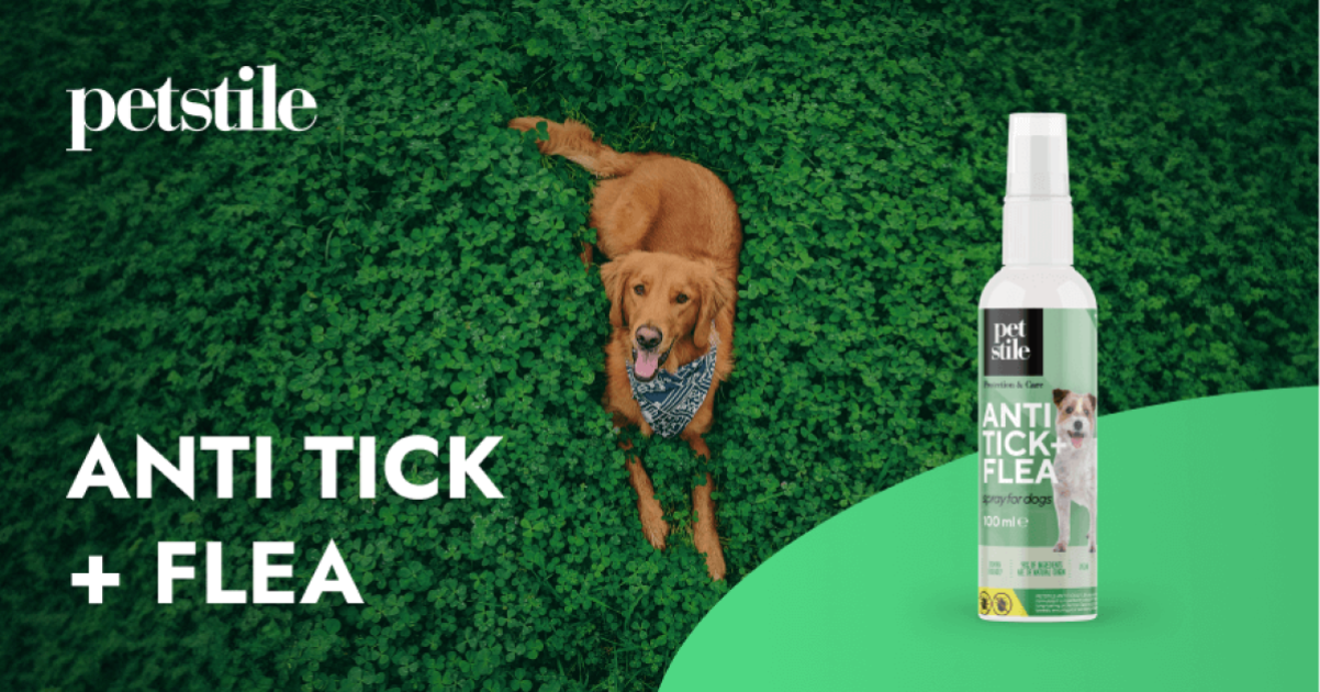 Anti Tick + Flea Spray - Petstile